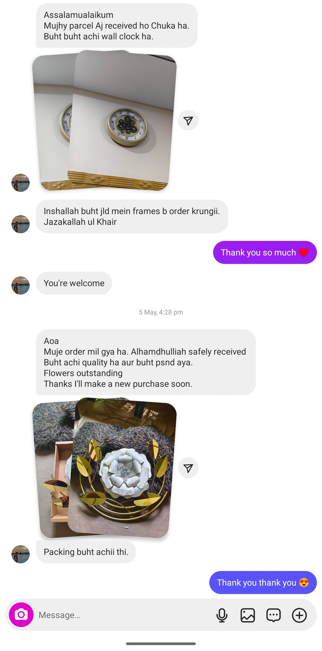 Table Top Frames – Decoreghar